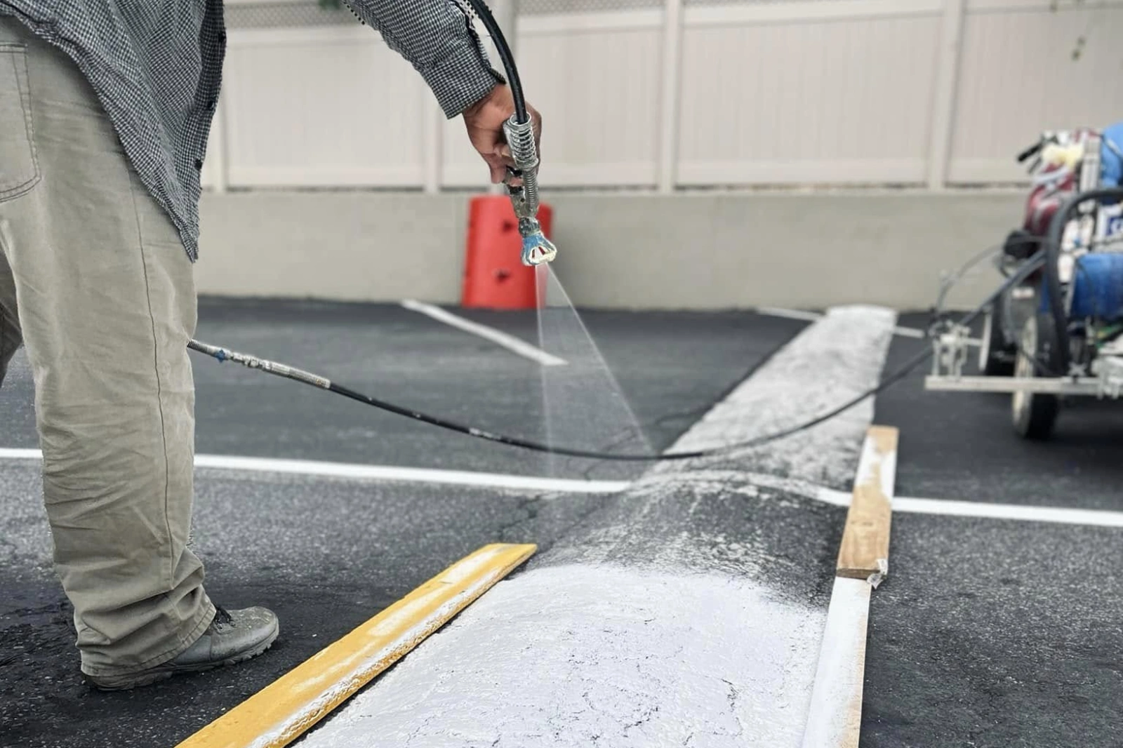 Parking Lot Striping Winchester VA | Line Painting Experts